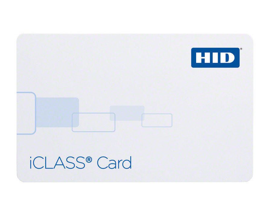 HID 2002M i-Class 16k Smart Cards with Magnetic Stripe (Pack of 100)